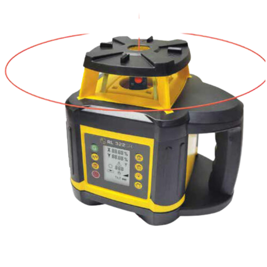 SitePro RL322GR Dial-IN Dual Grade Rotary Laser with Vertical Alignmen ...